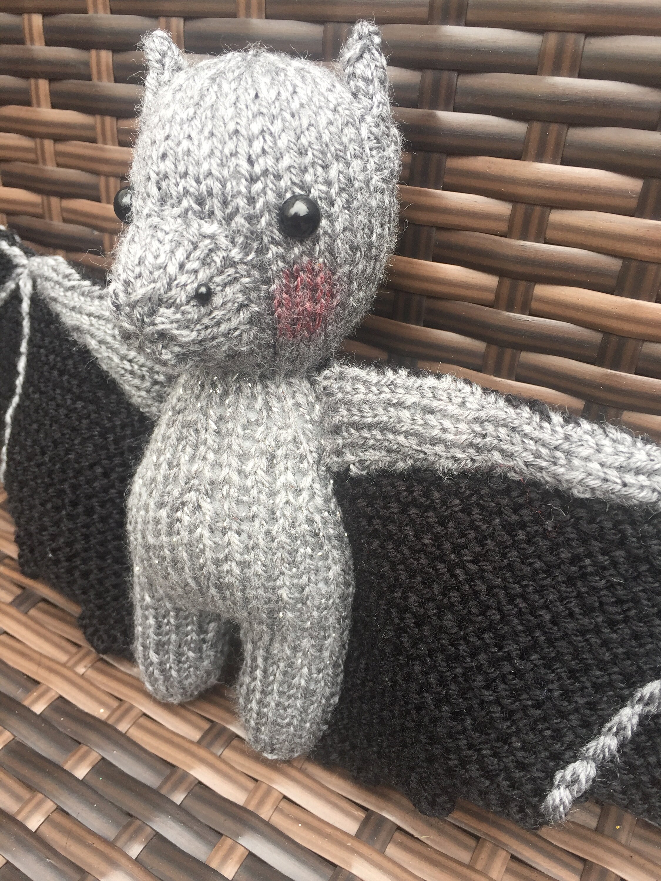Batty Bat Knitting Pattern - Etsy UK