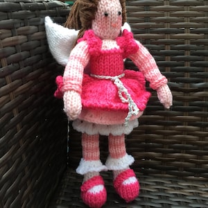 Little Fairy/faery Doll Knitted Pattern - Etsy UK