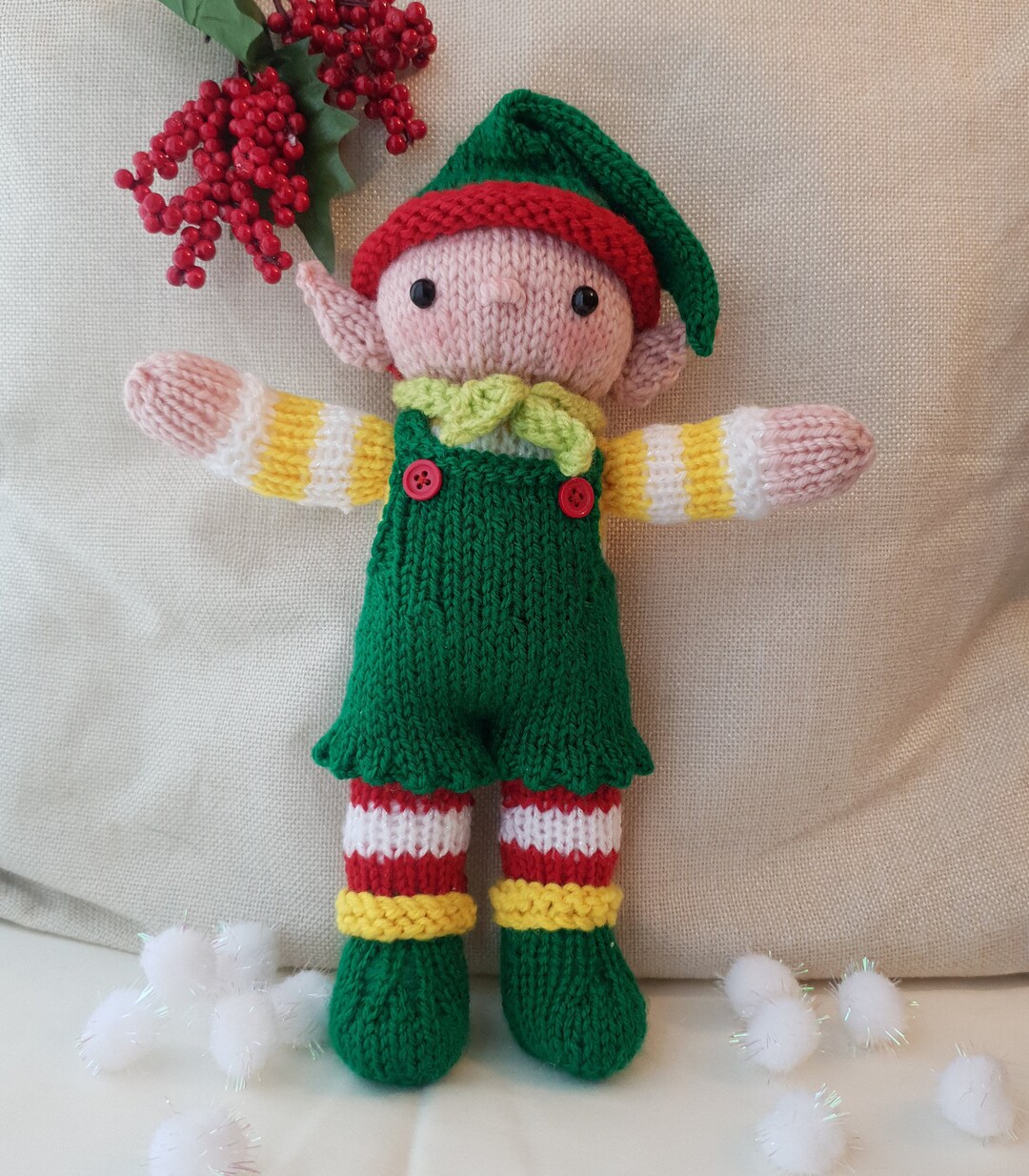 Pickle the Elf Knitting Pattern - Etsy