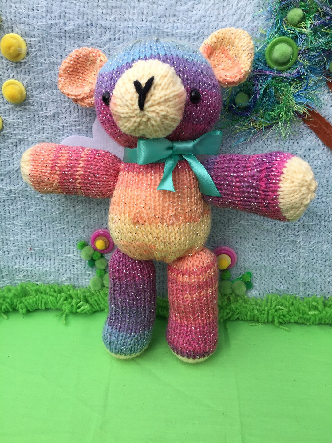 Buddy Bear Knitting Pattern: Easy Cuddly Toy (PDF Pattern) - Etsy