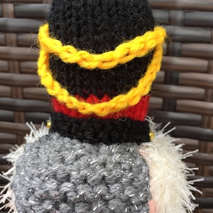 Christmas Nutcracker Knitting Pattern – Flat-knit Nutcracker Doll PDF ...