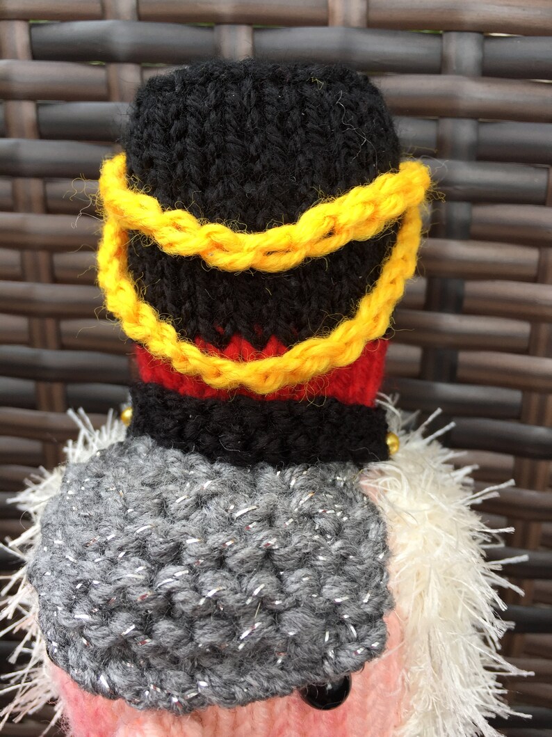 Christmas Nutcracker Knitting Pattern – Flat-knit Nutcracker Doll PDF ...