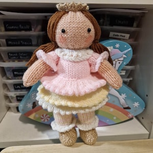 Christmas Fairy Knitting Pattern - Etsy