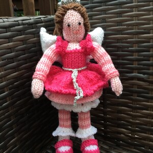 Little Fairy/faery Doll Knitted Pattern - Etsy UK