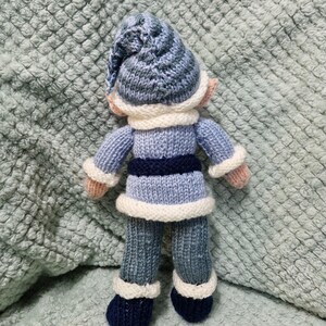 Jack the Frost Elf Knitting Pattern: Easy Christmas Ornament (PDF ...