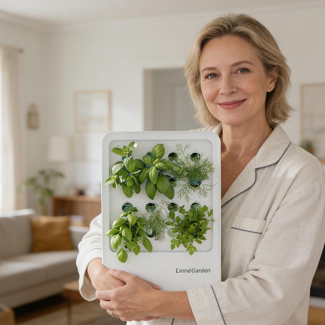 Smart Vertical Hydroponic Garden Wall Art, Indoor Planter Gift for ...