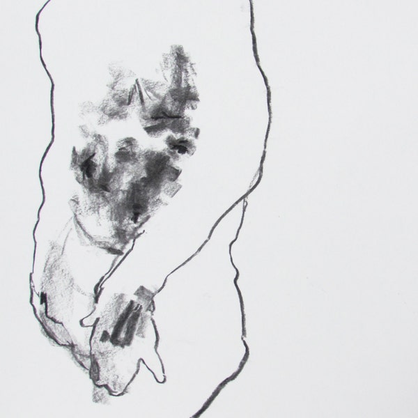 Abstract Male Figure - Etsy