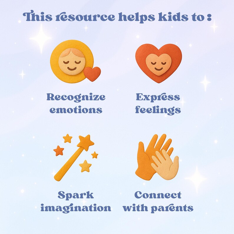 Printable Emotion Cards for Kids – Feelings Flashcards With Magical ...