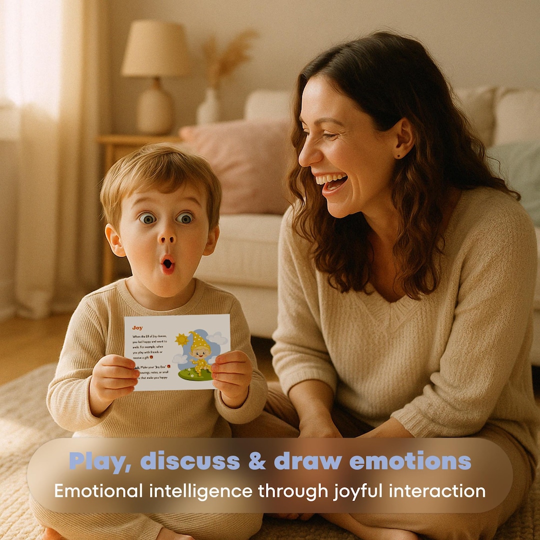 Printable Emotion Cards for Kids – Feelings Flashcards With Magical ...