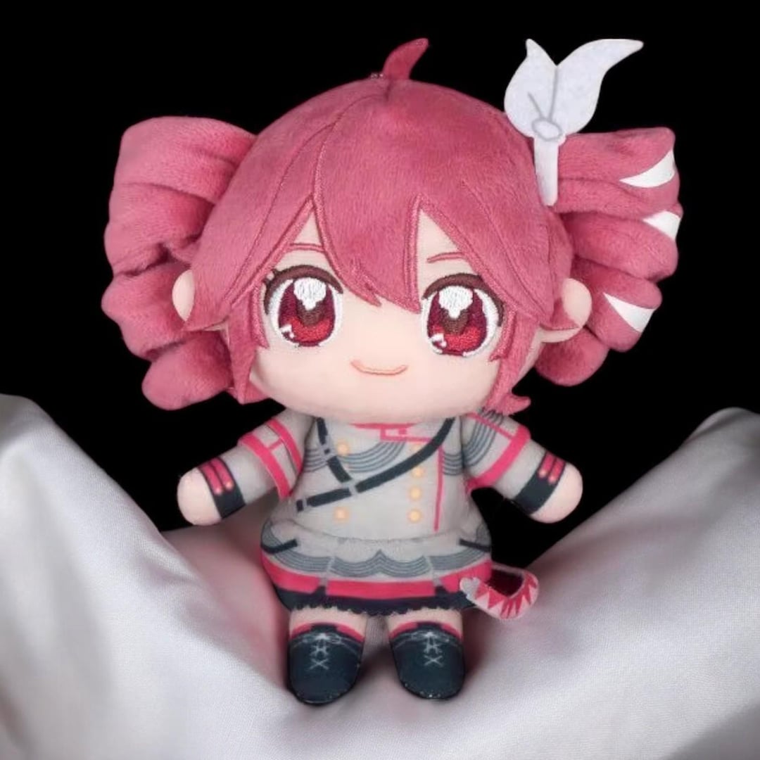 Kasane Teto Plush | UTAU Inspired Anime Plushie | Cute Vocaloid ...
