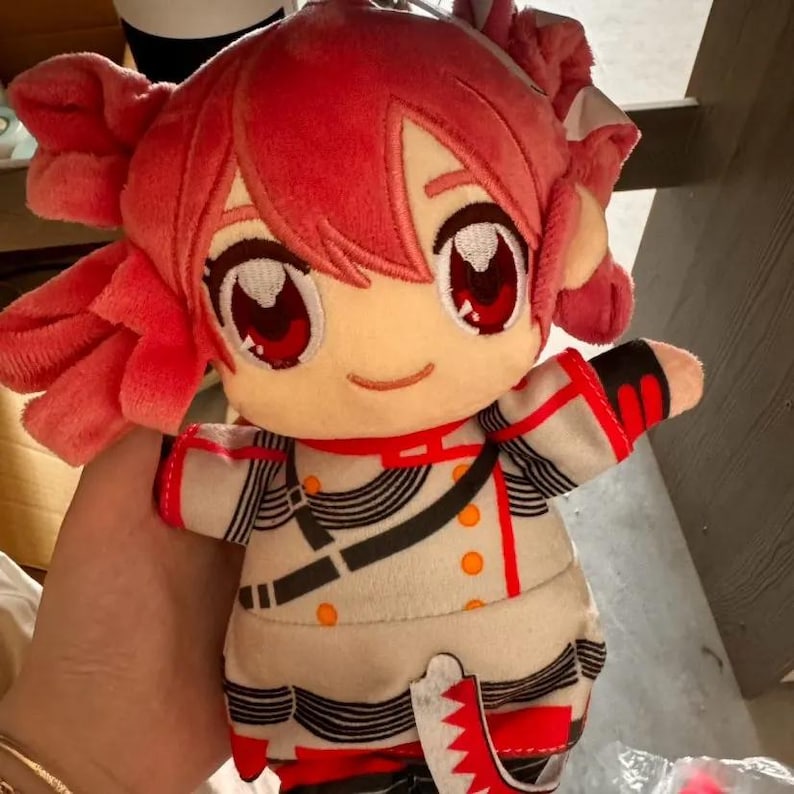 Kasane Teto Plush | UTAU Inspired Anime Plushie | Cute Vocaloid ...