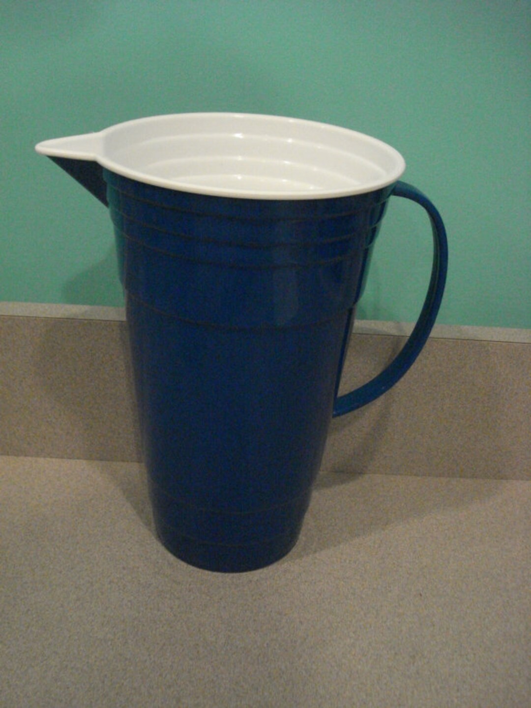 Personalized for Free-navy Double Wall Pitcher Great for Bachelorette ...