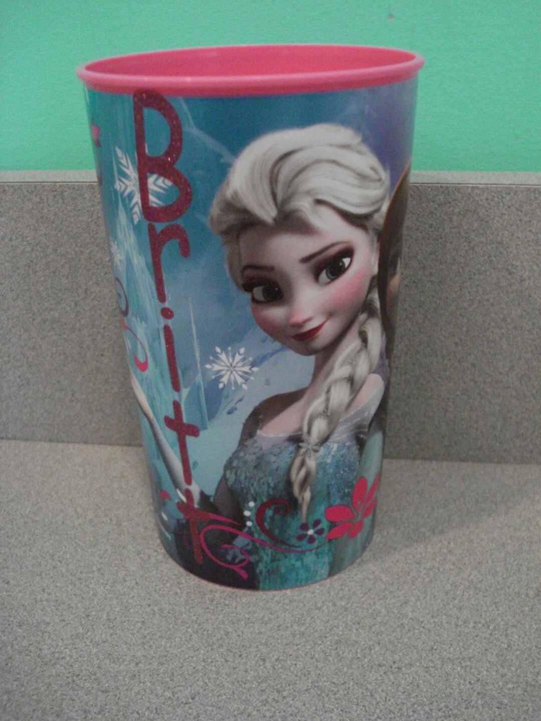 Disney Ana and Elsa Frozen Plastic 22 Oz Cups Personalized With Your ...