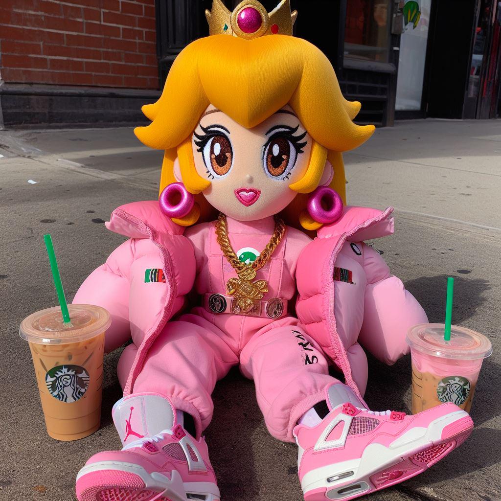 Princess Peach Digital Downloads - Etsy