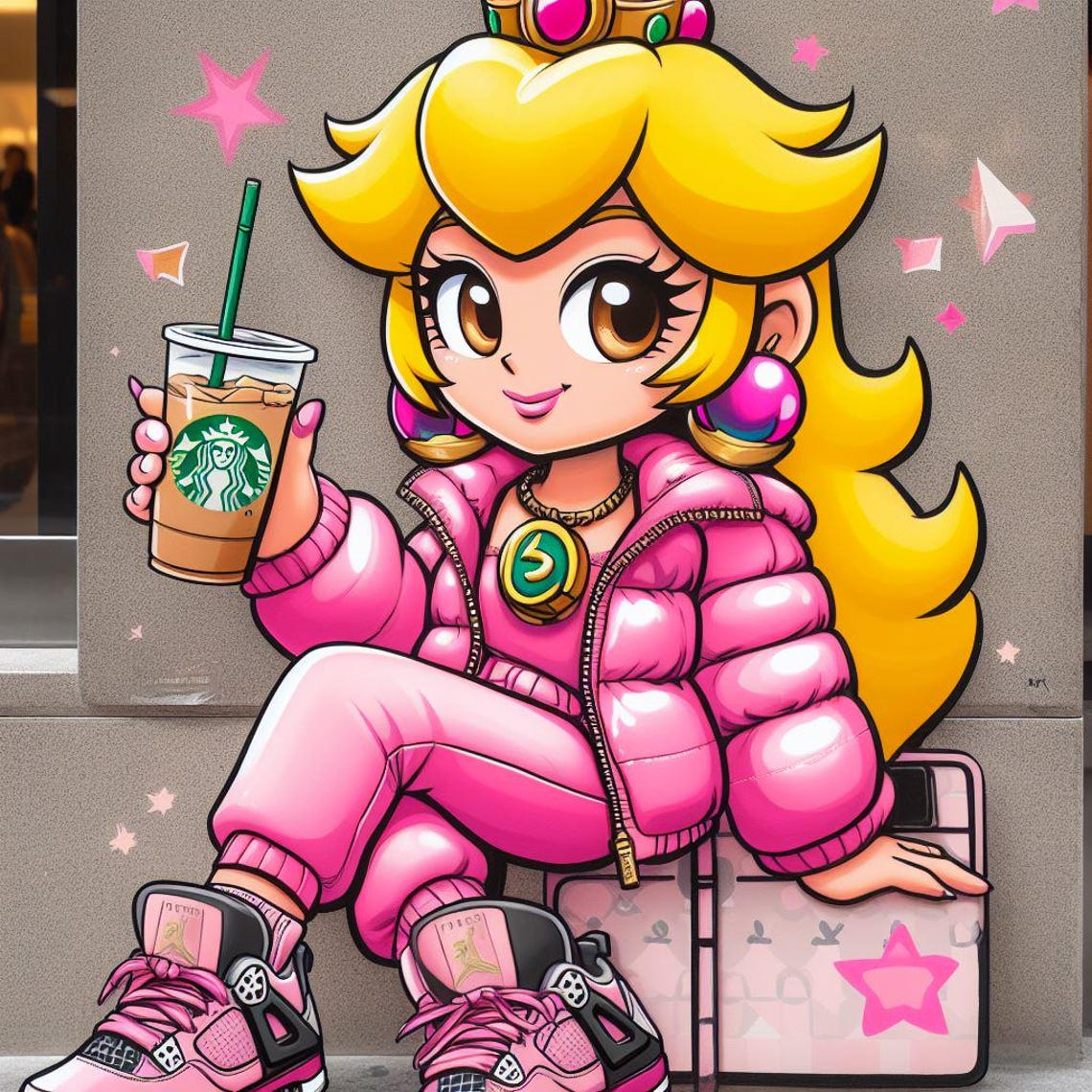 Princess Peach Digital Downloads - Etsy