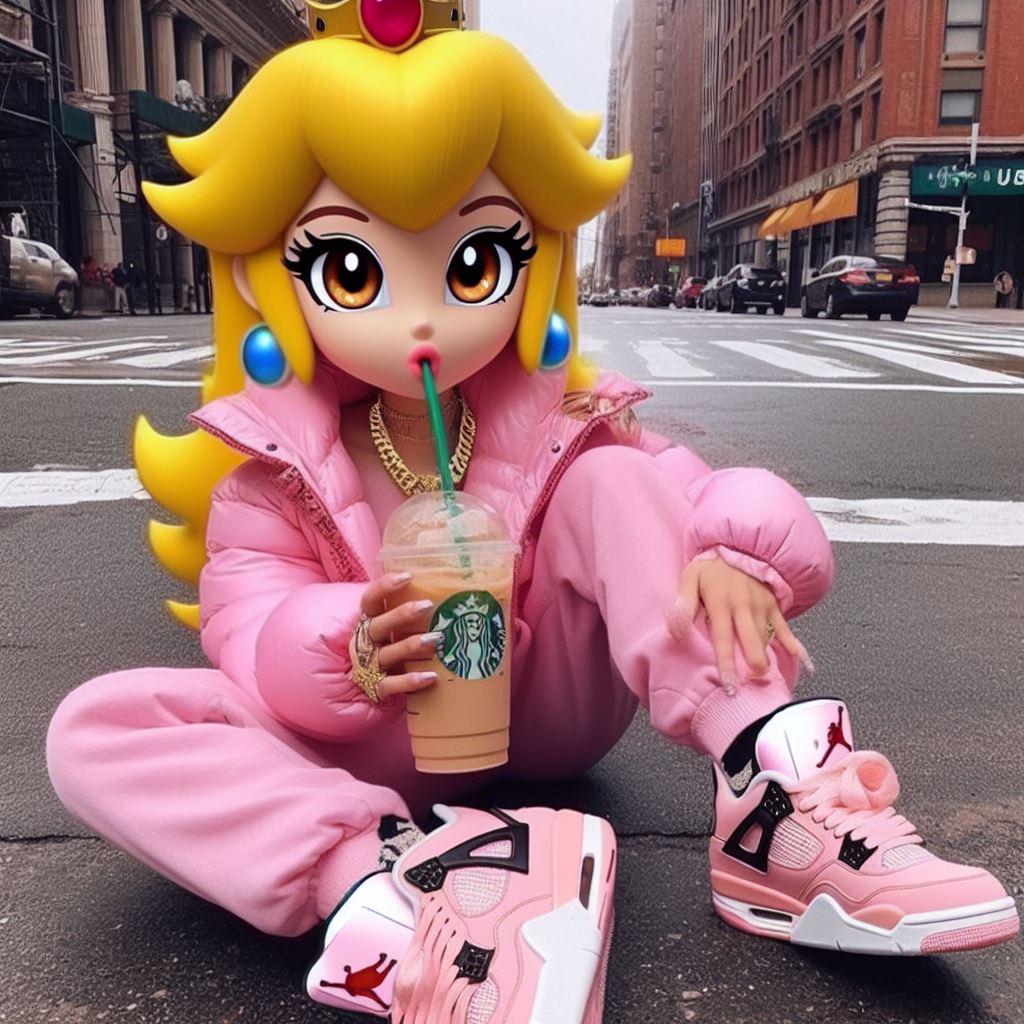 Princess Peach Digital Downloads - Etsy