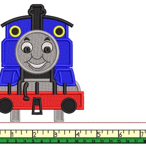 Thomas the Tank Engine Embroidery Design: 4 Sizes (digital Download) - Etsy