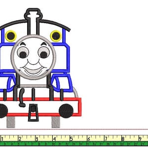 Thomas the Tank Engine Embroidery Design: 4 Sizes (digital Download) - Etsy