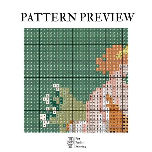 Flora Digital Cross Stitch Pattern - Etsy