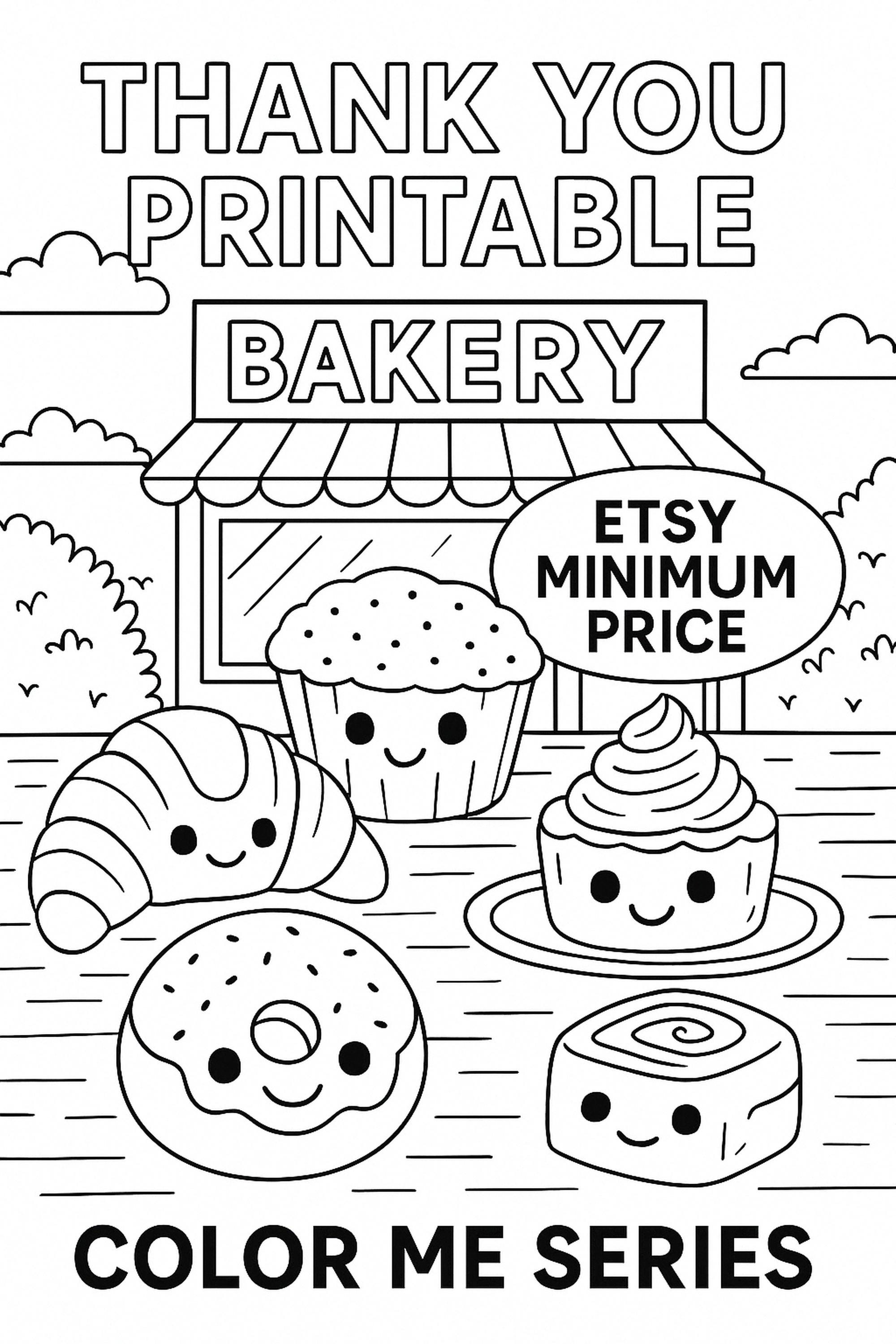 Color Me Series – Bonus Coloring Page for Kids – Etsy Minimum Price ...
