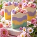 Wildflower Soap Handmade Natural Bars, Floral Scent, 4.5-5 Oz - Etsy