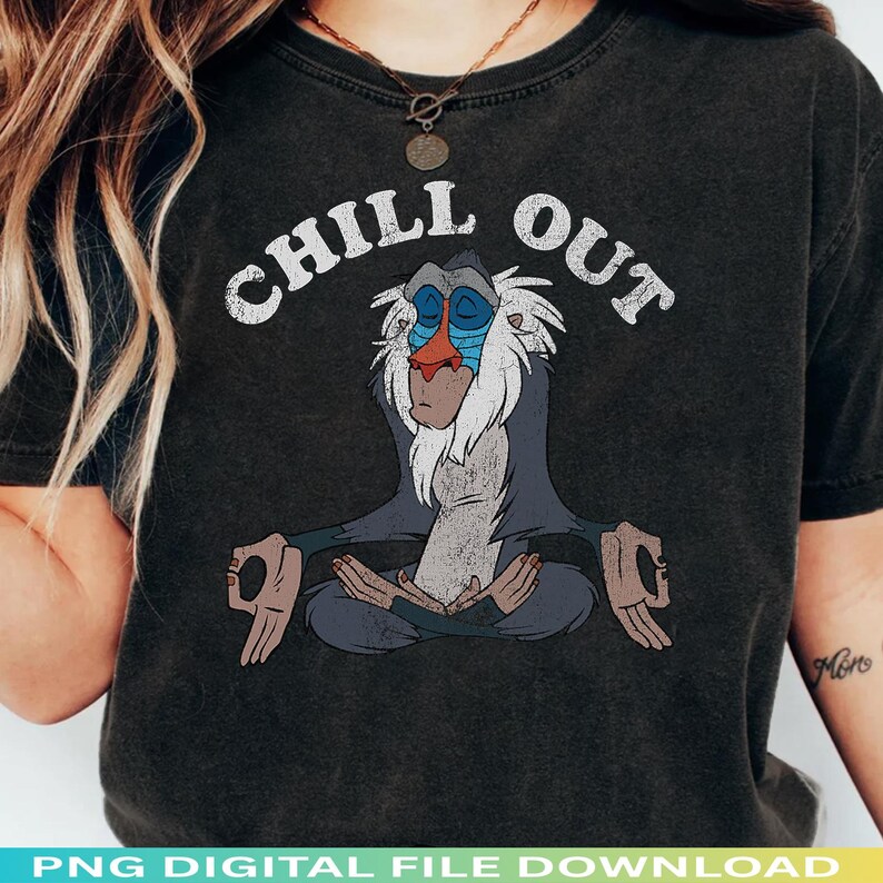 Lion Parody Meme PNG – Chill Out Funny Meditation Quote – Quirky ...
