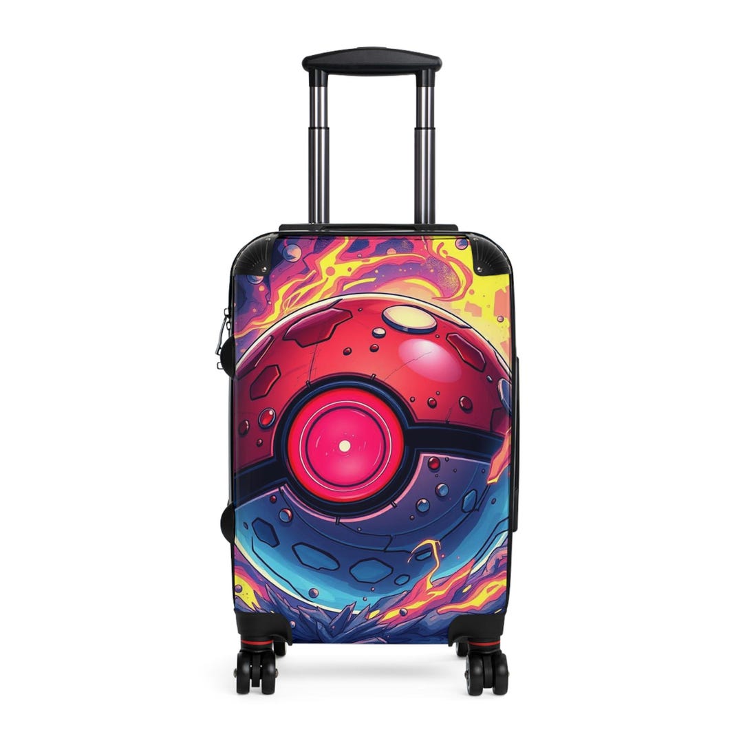 Anime Inspired Suitcase, Travel, Great Gift, His Hers, Anime, Manga - Etsy