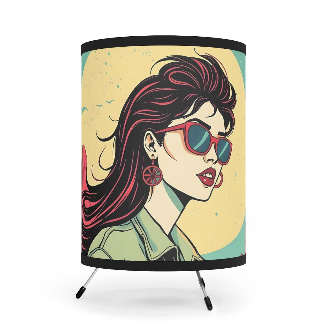 Smiley Face Lamp Lampshade Home Decor Playful Lighting for Night Stand ...