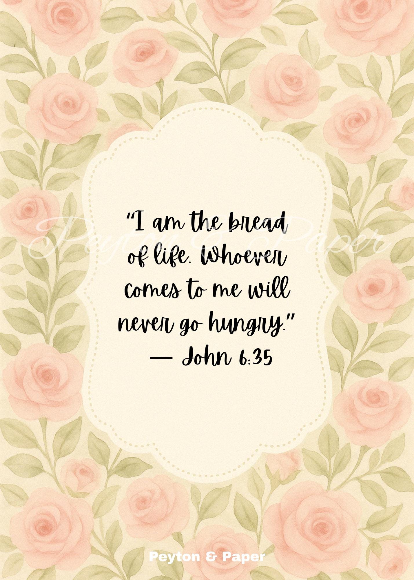 Pink Petals & Prayer | First Holy Communion Template - Etsy