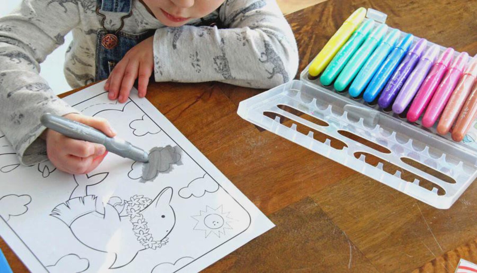 My Pet Friends Coloring Book | 10 Adorable Pet Printable Coloring Book ...