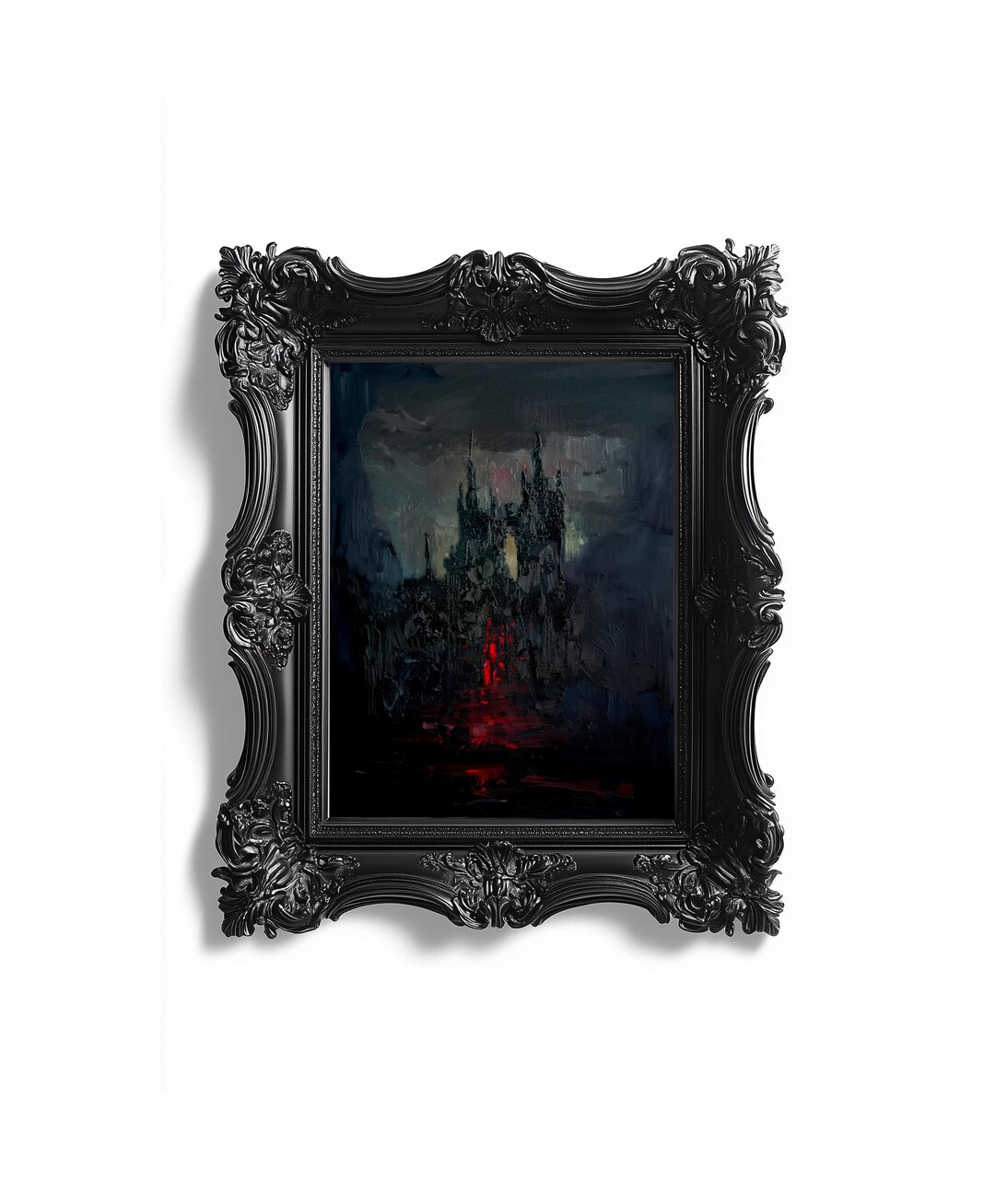 Eternal Midnight - Dracula's Castle. Poster. Art Print Artwork Gothic ...