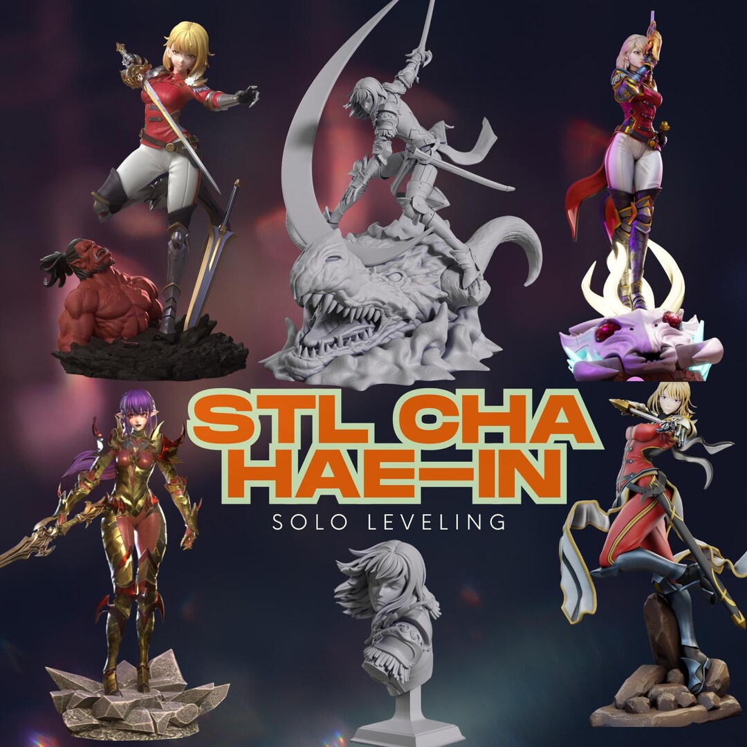 Cha Hae-in /esil Radiru/ Solo Leveling/ Stl Files High Quality Detailed ...
