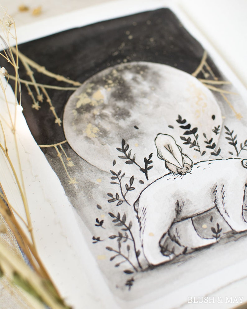 Blank and December Printable for Journal or Planner Bear | Etsy