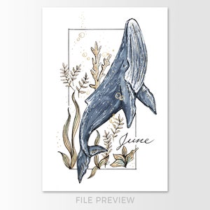 Full Blank Setup Under the Sea Printable for Journal or Planner - Etsy UK