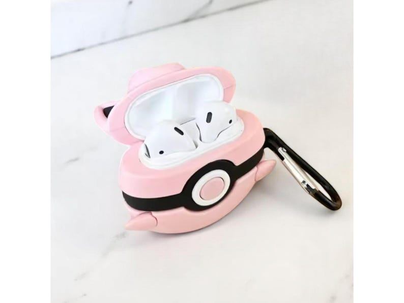 Poke Ball AirPod Case, Jigglypuff Earphone Case, AirPod 4 Case, AirPod ...