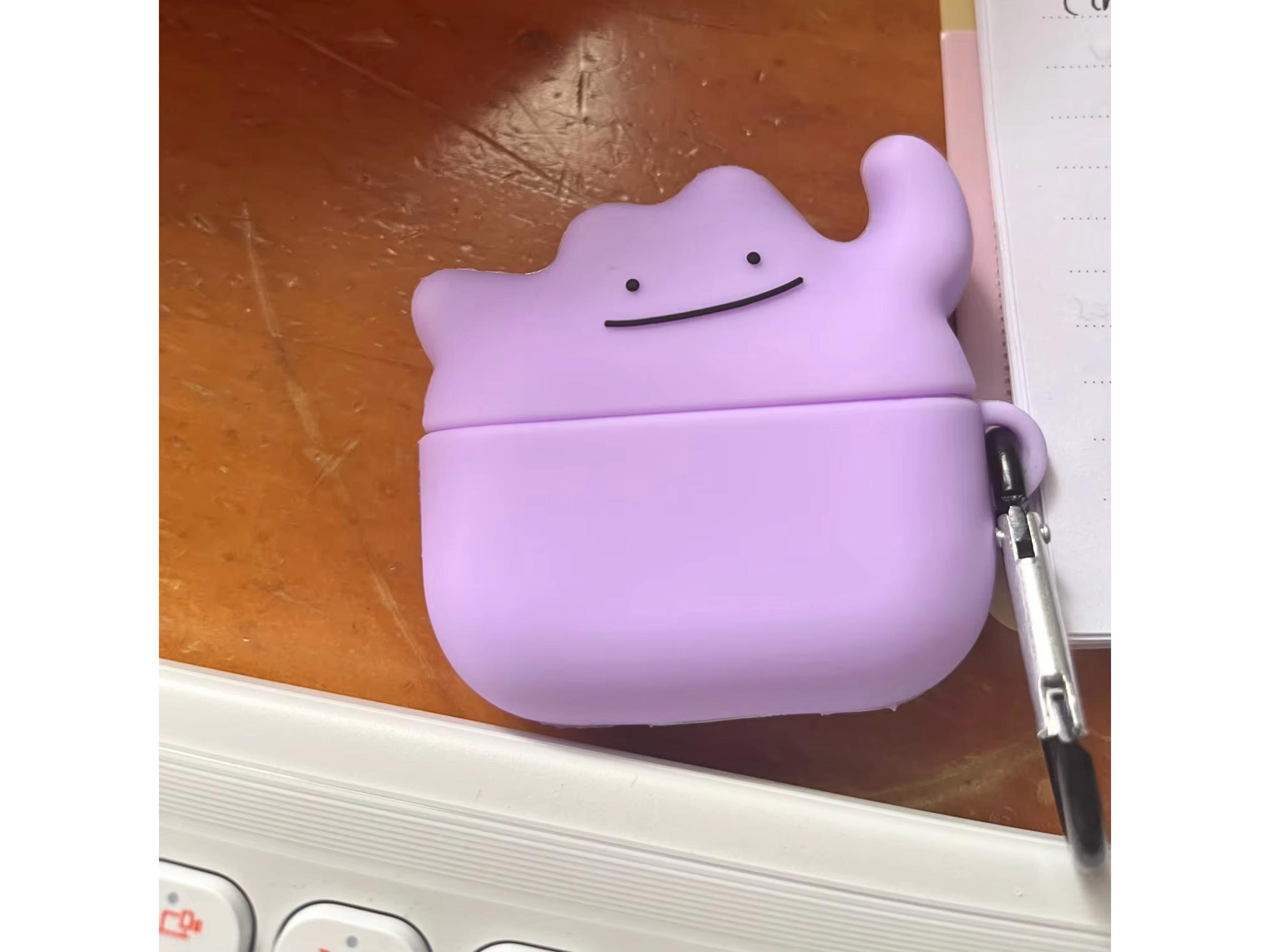 Ditto AirPod Case, Ghost Cartoon AirPod Case, Protective Case for ...