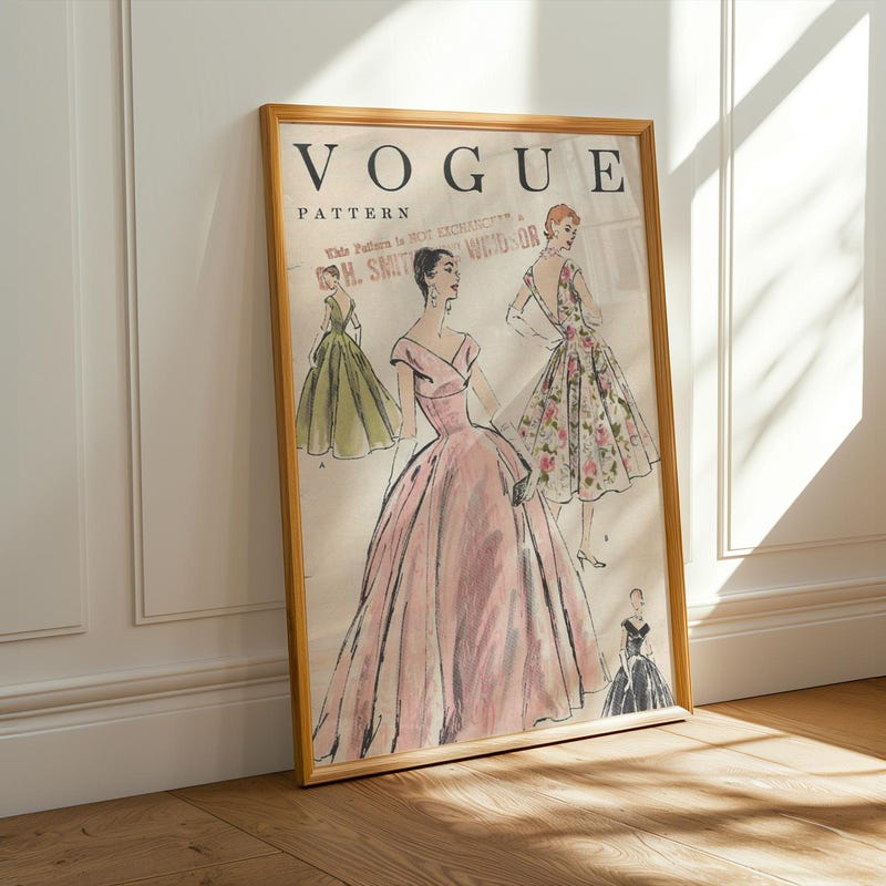 Large Vogue Wall Poster - Etsy