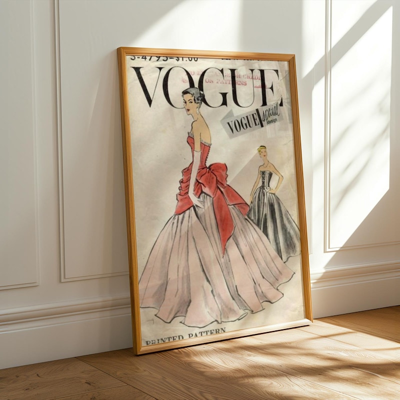 Vogue Poster - Etsy