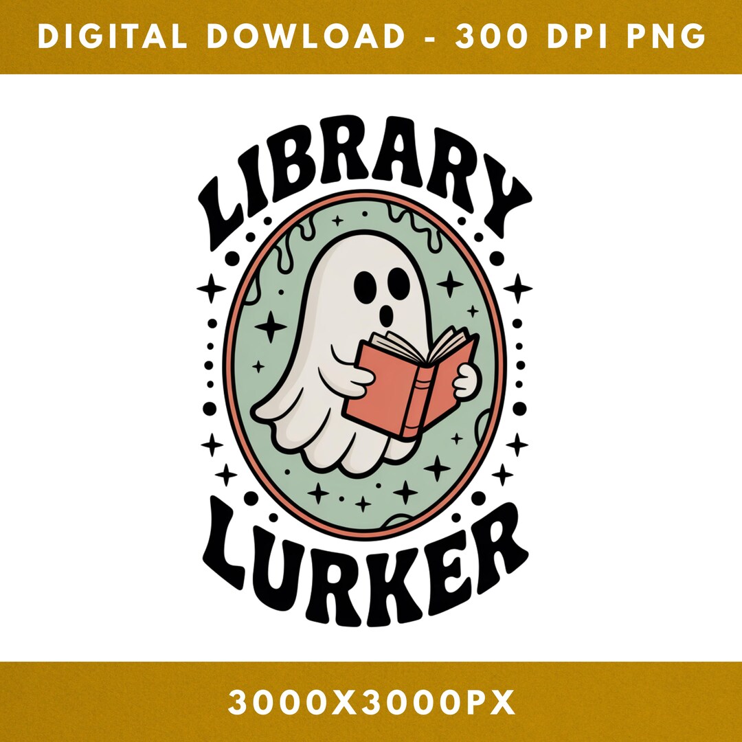 Cute Library Ghost PNG Haunted Spirit Ghost Reading Book PNG Spooky ...
