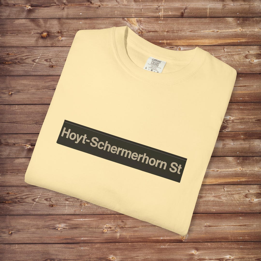 Joshua Block- Hoyt-schermerhorn St Sign Shirt - World of Tshirts ...