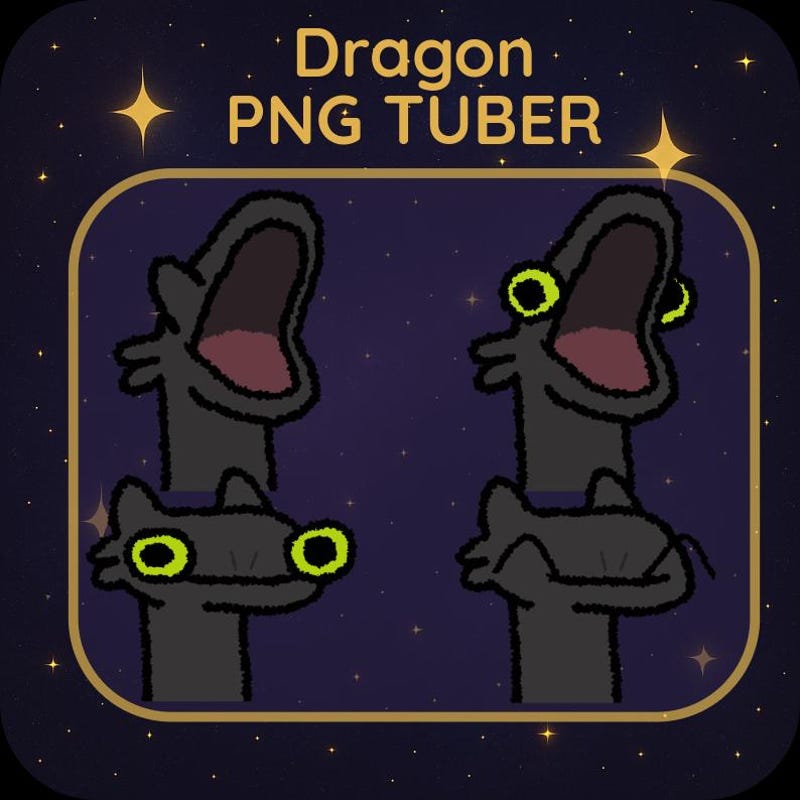 Drawing Png Tuber - Etsy