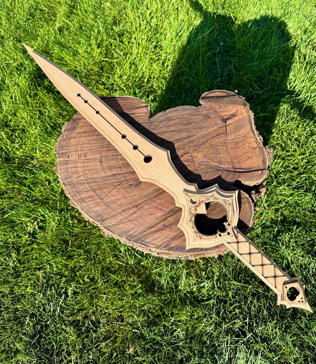 Wooden Infinity Sword - Etsy
