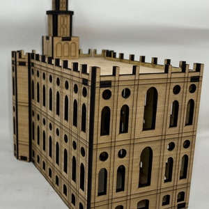 Digital St George Temple Laser Cut File 2 Sizes - SVG Only - Etsy