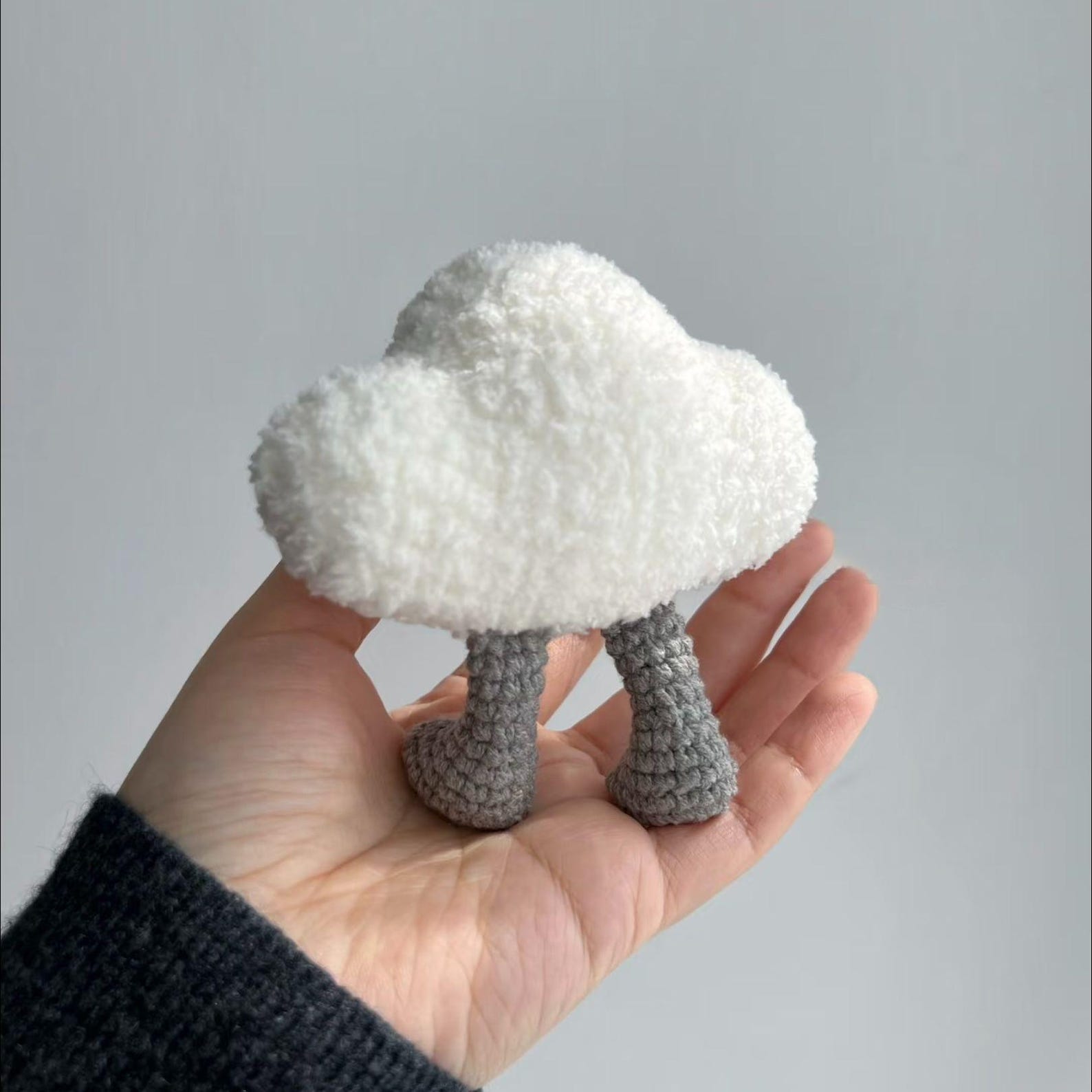 Crochet Cloud Pet Keychain Pattern, Easy DIY (PDF Download) - Etsy
