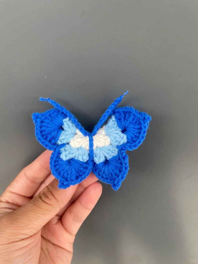 Beginner-friendly Crochet Pattern for 3D Butterflies Quick Crochet No ...