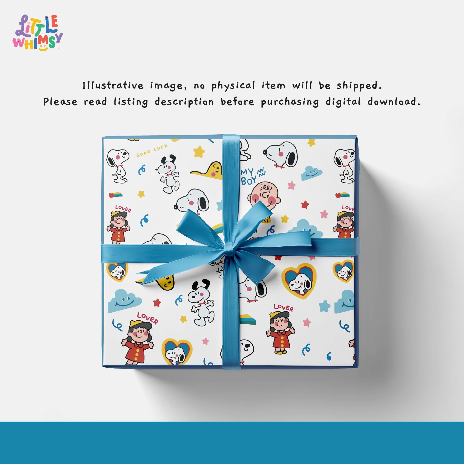 Cute Snoopy Seamless Pattern – Digital Download Magical Dog and Friends ...