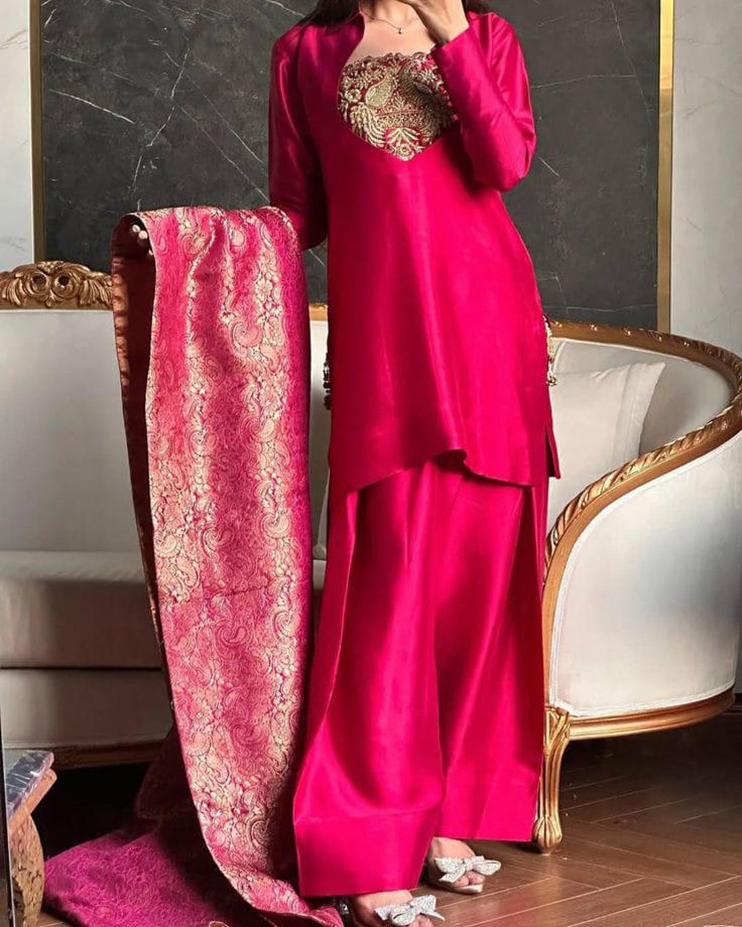 Pakistani Shalwar Kameez | Pakistani Luxury Outfit | Pakistani Farshi ...