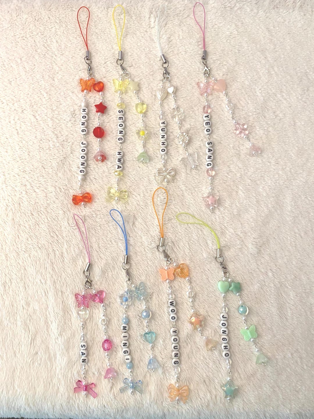 Custom Kpop Ateez Phone Charm / Key Chain - Etsy