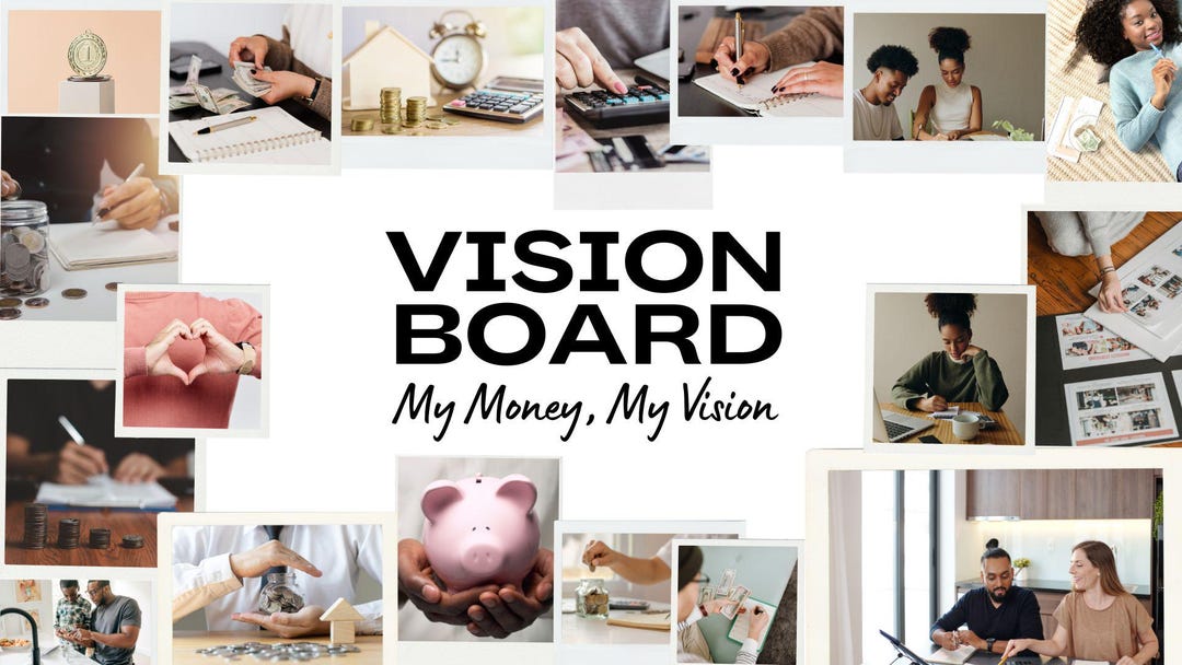 FINANCIAL VISION BOARD - Etsy