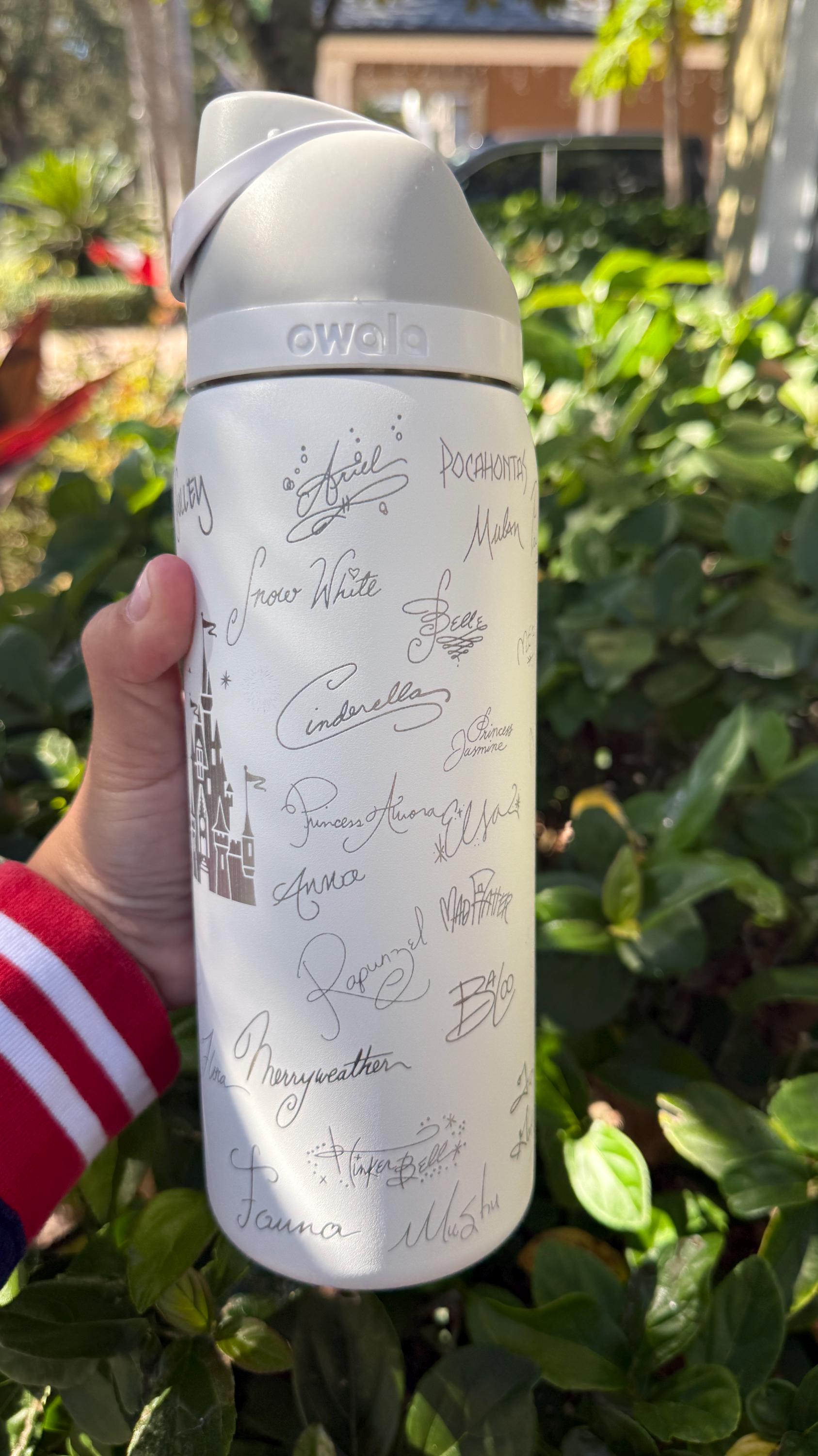 Custom Owala 24oz/ 32oz /40oz Water Bottle – Laser Engraved Character ...